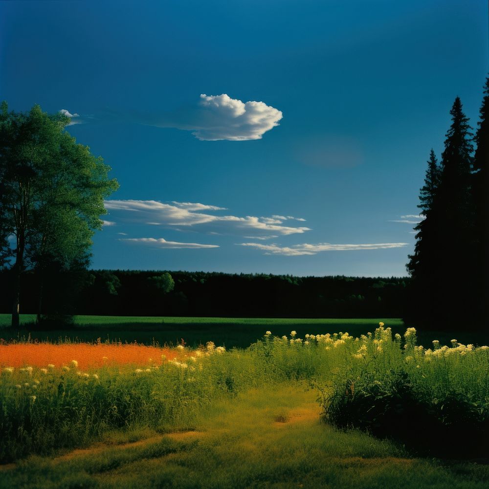 Photo Midsummer landscape countryside vegetation. | Free Photo - rawpixel