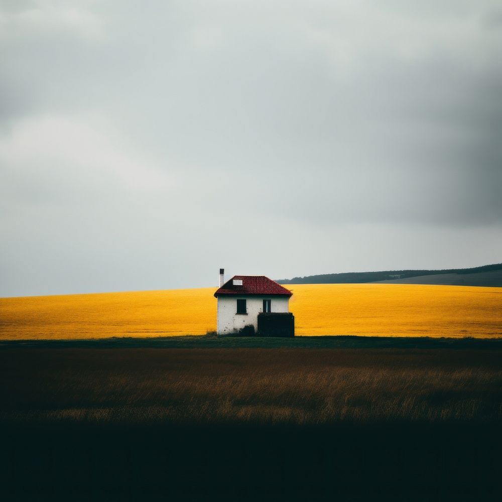 Photo spooky architecture countryside grassland. | Free Photo - rawpixel