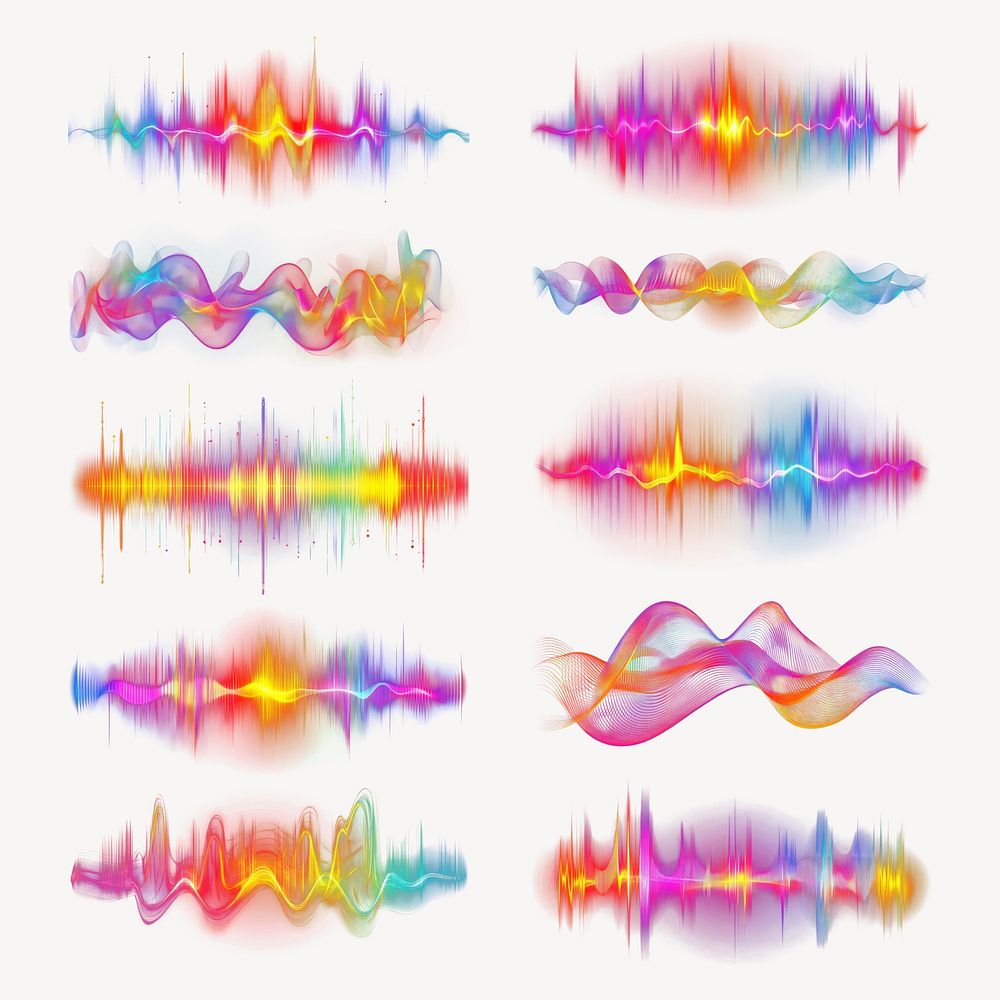 Sound wave light effect design | Free Photo - rawpixel