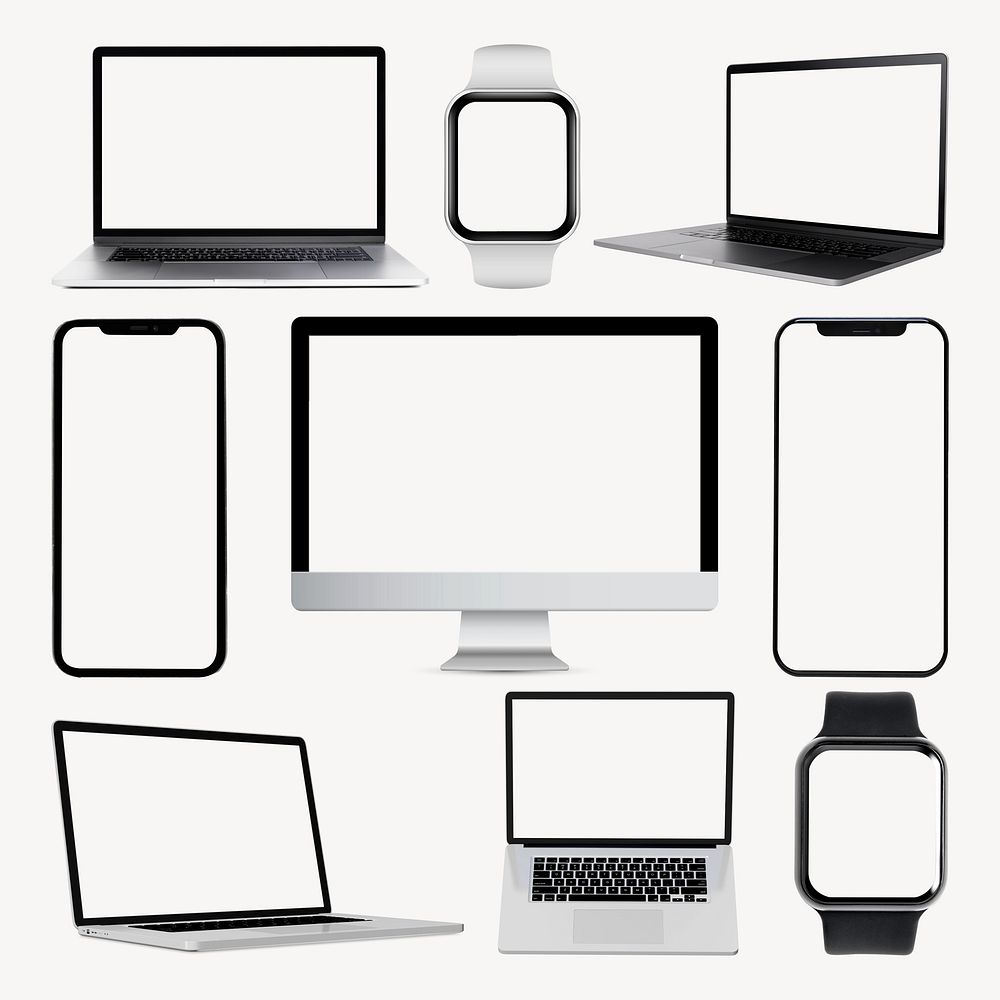 Digital device screen design element | Free Photo - rawpixel