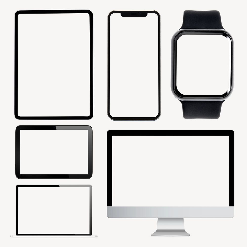Digital device screen design element | Free Photo - rawpixel