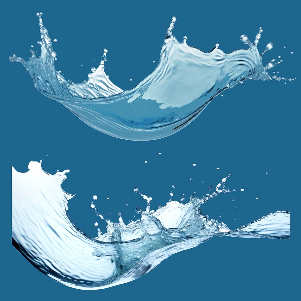 Water drop splashing design element | Free Photo - rawpixel