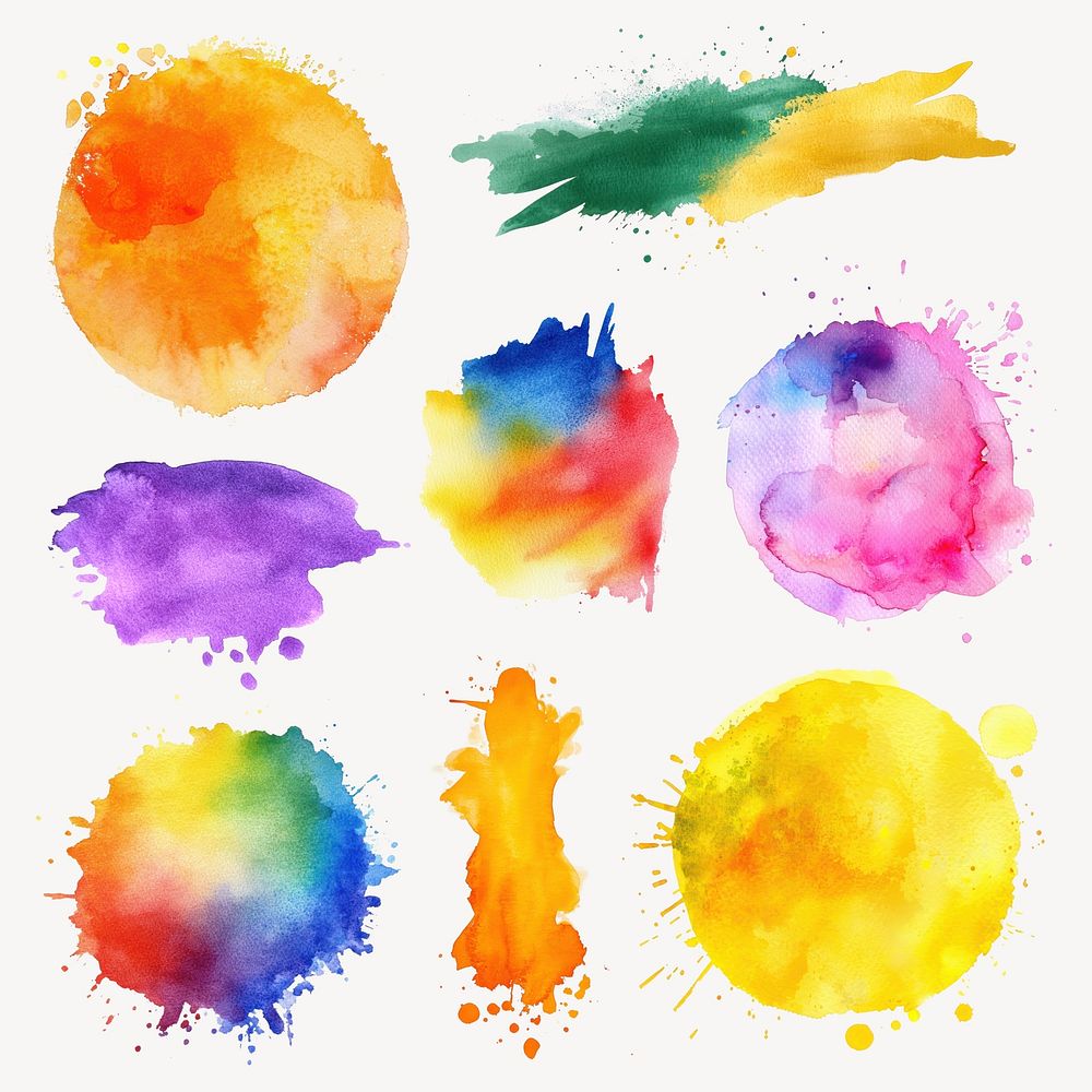Watercolor splash art design element | Free Photo - rawpixel