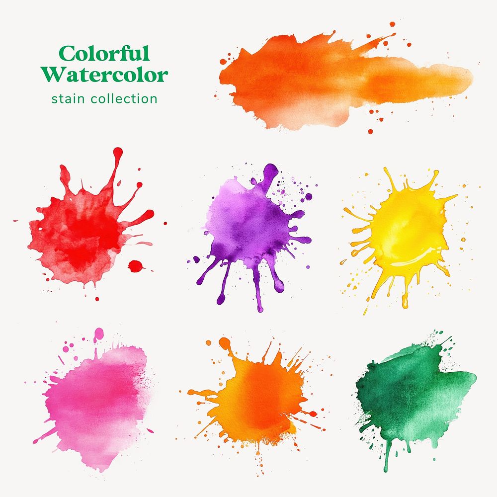 Watercolor splash art design element | Free Photo - rawpixel