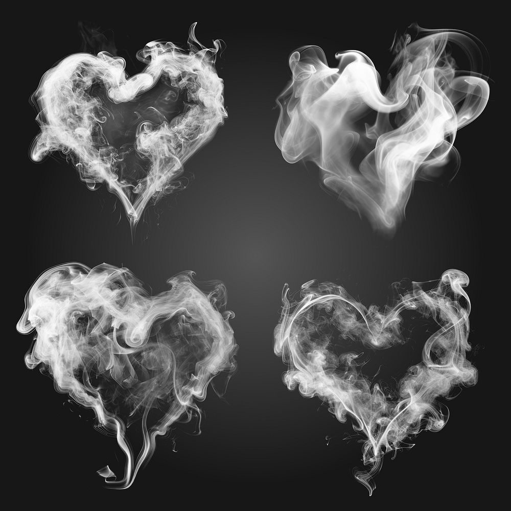 Smoke effect design element set | Free Photo - rawpixel