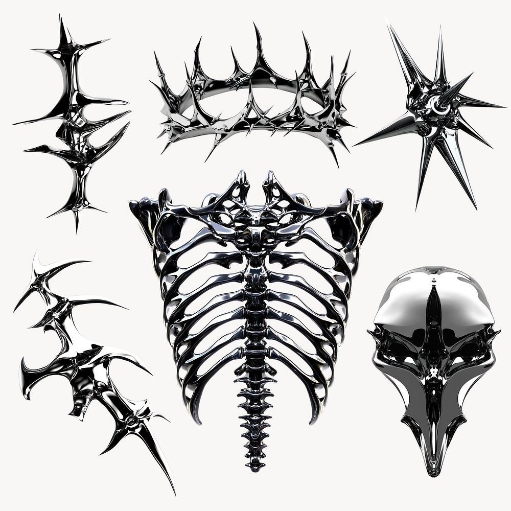 Cybersigil Goth design element design | Free Photo - rawpixel