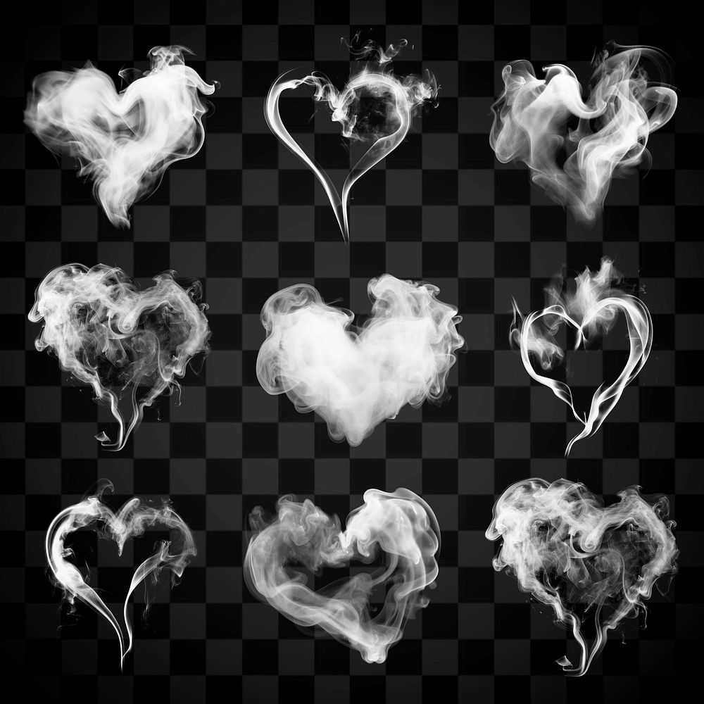 Heart shape smoke effect design | Free Photo - rawpixel