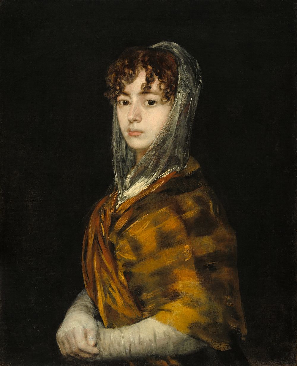 Francisco Goya's Señora Sabasa Garcia | Free Photo Illustration - rawpixel