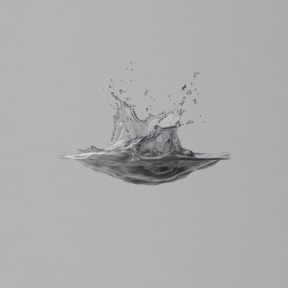 An isolated water splash floating | Free Photo - rawpixel