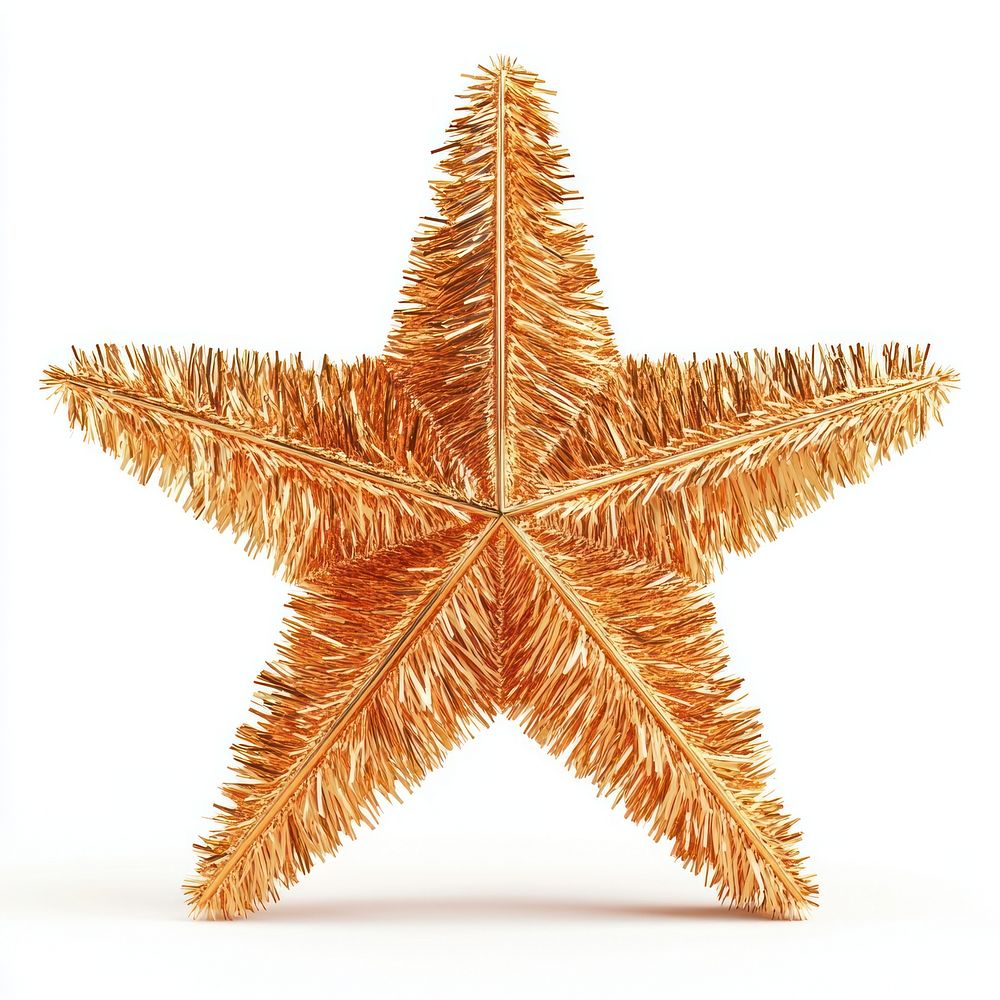 Tinsel Star christmas tinsel star. | Free Photo Illustration - rawpixel