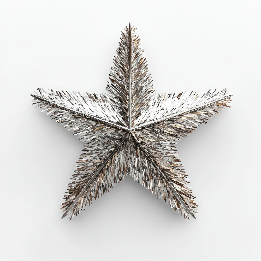 Tinsel Star design modern star. | Free Photo Illustration - rawpixel