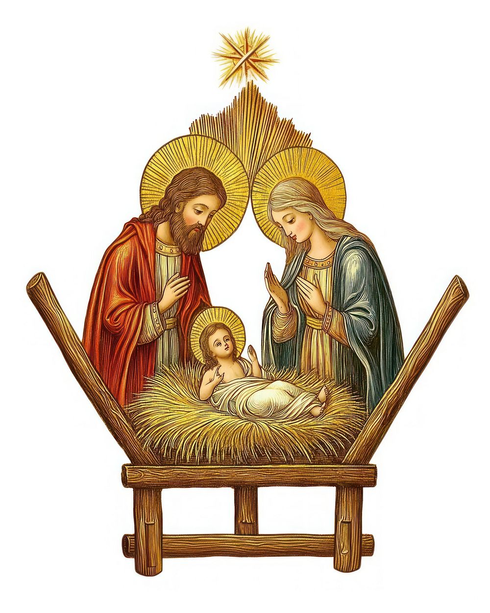 Jesus manger jesus baby art | Premium Photo Illustration - rawpixel
