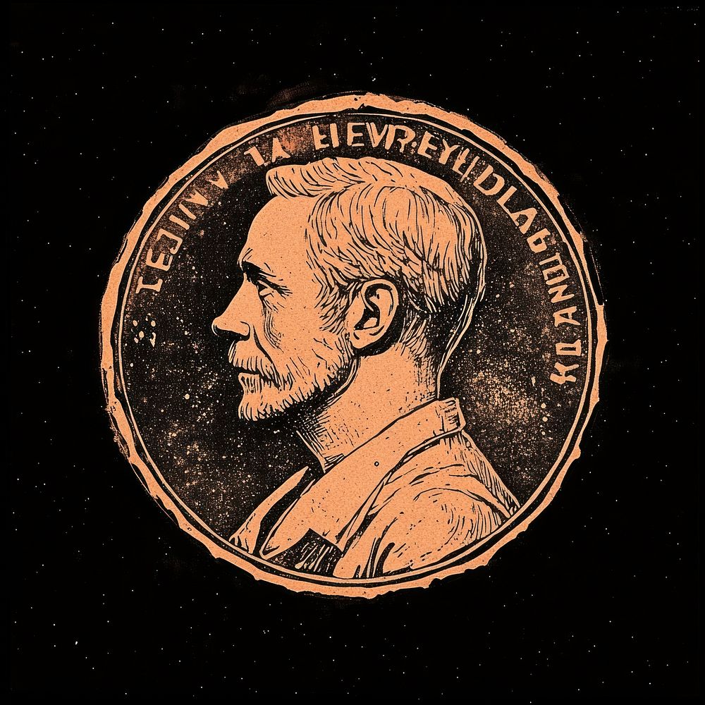 Silkscreen illustration penny design style | Free Photo Illustration ...