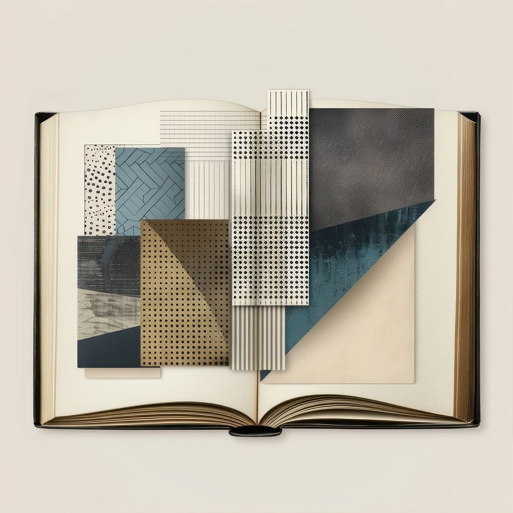 Open book retro paper collage | Free Photo Illustration - rawpixel