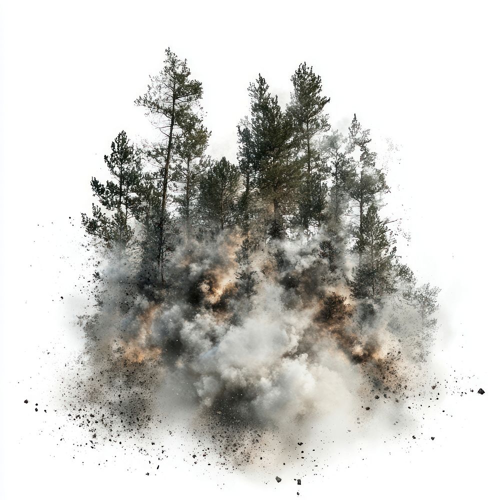 Forest explosion dynamic nature. | Free Photo - rawpixel