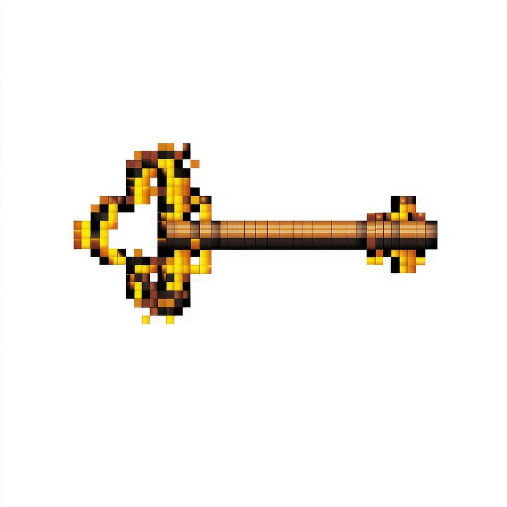 Six pixel key icon illustration | Free Photo Illustration - rawpixel
