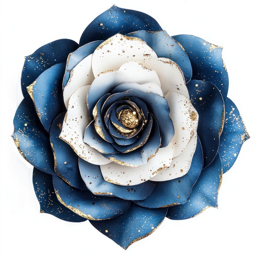 Rose flower shape collage white | Free Photo Illustration - rawpixel