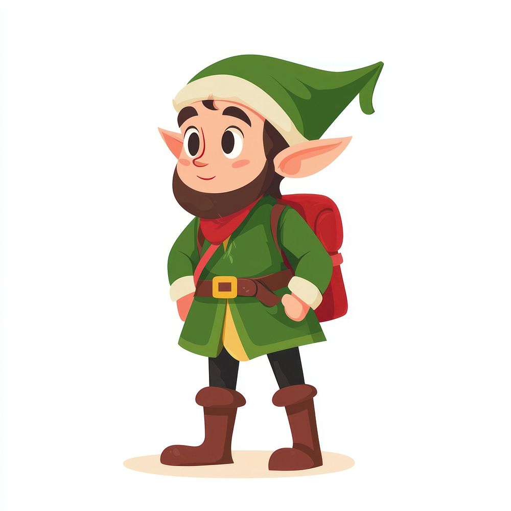 Elves elf illustration cartoon. | Free Photo Illustration - rawpixel