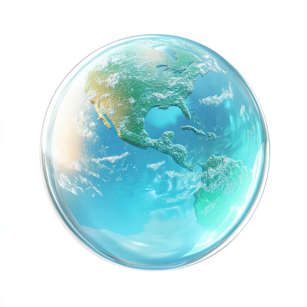 Bright earth bubble illustration planet | Free Photo Illustration ...