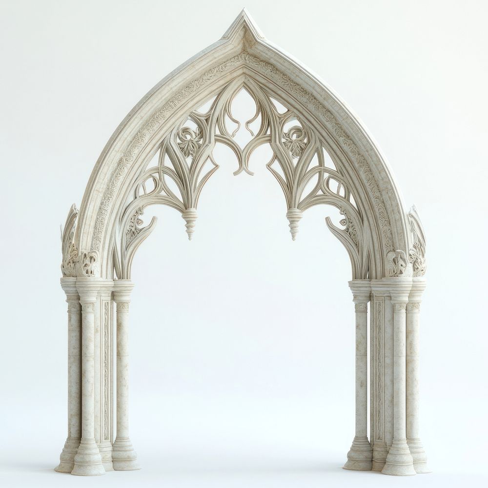 Gothic-style stone arch architecture gothic | Free Photo - rawpixel