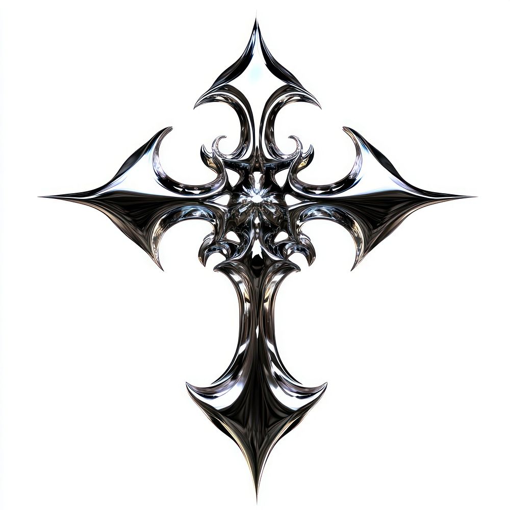 Cross symbol gothic design. | Free Photo Illustration - rawpixel