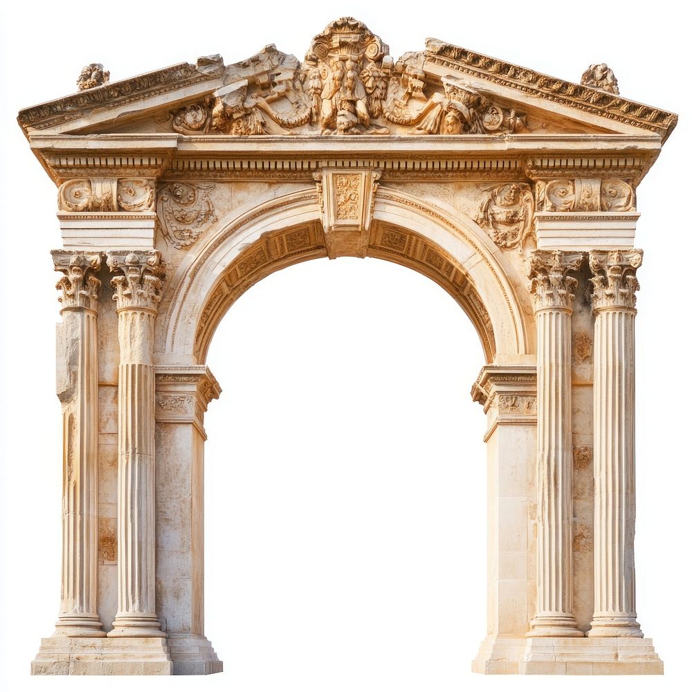 Semicircular Roman arch architecture decorative | Free Photo - rawpixel