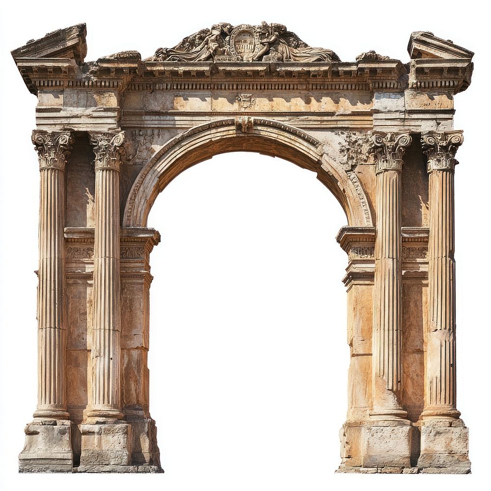 Semicircular Roman arch architecture carving | Free Photo - rawpixel