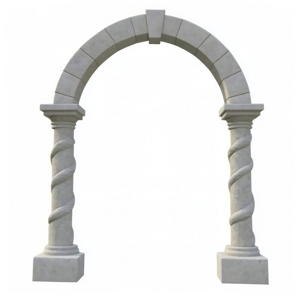 Rectangular arch architecture elegant columns | Free Photo Illustration ...