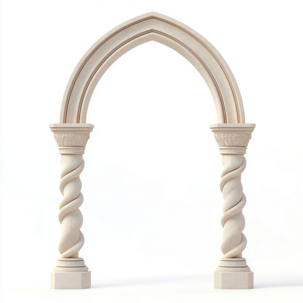 Rectangular arch architecture elegant twisted. | Free Photo - rawpixel
