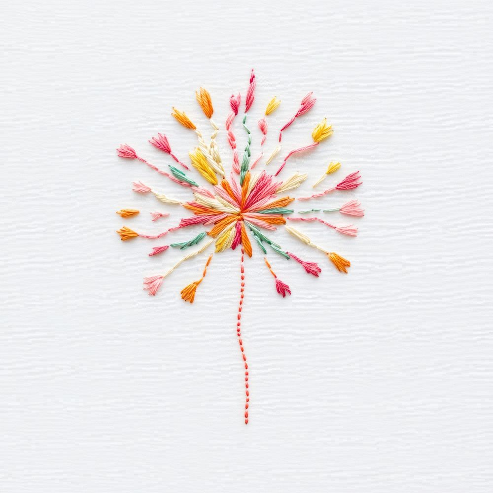 Firework embroidery art handcrafted | Free Photo - rawpixel
