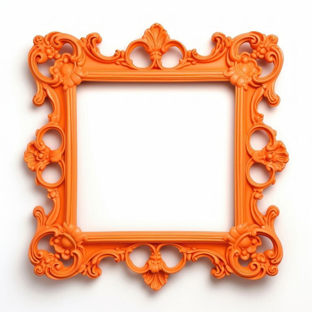 Rectangle vintage orange frame. | Free Photo - rawpixel