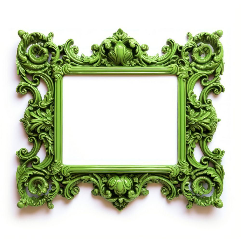 Rectangle green vintage frame. | Free Photo - rawpixel