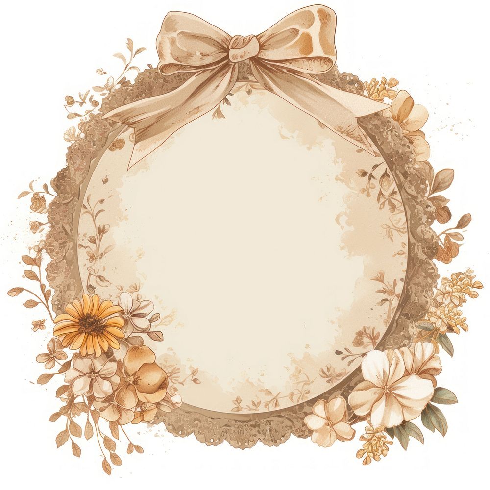 Coquette photo frame style art | Free Photo Illustration - rawpixel