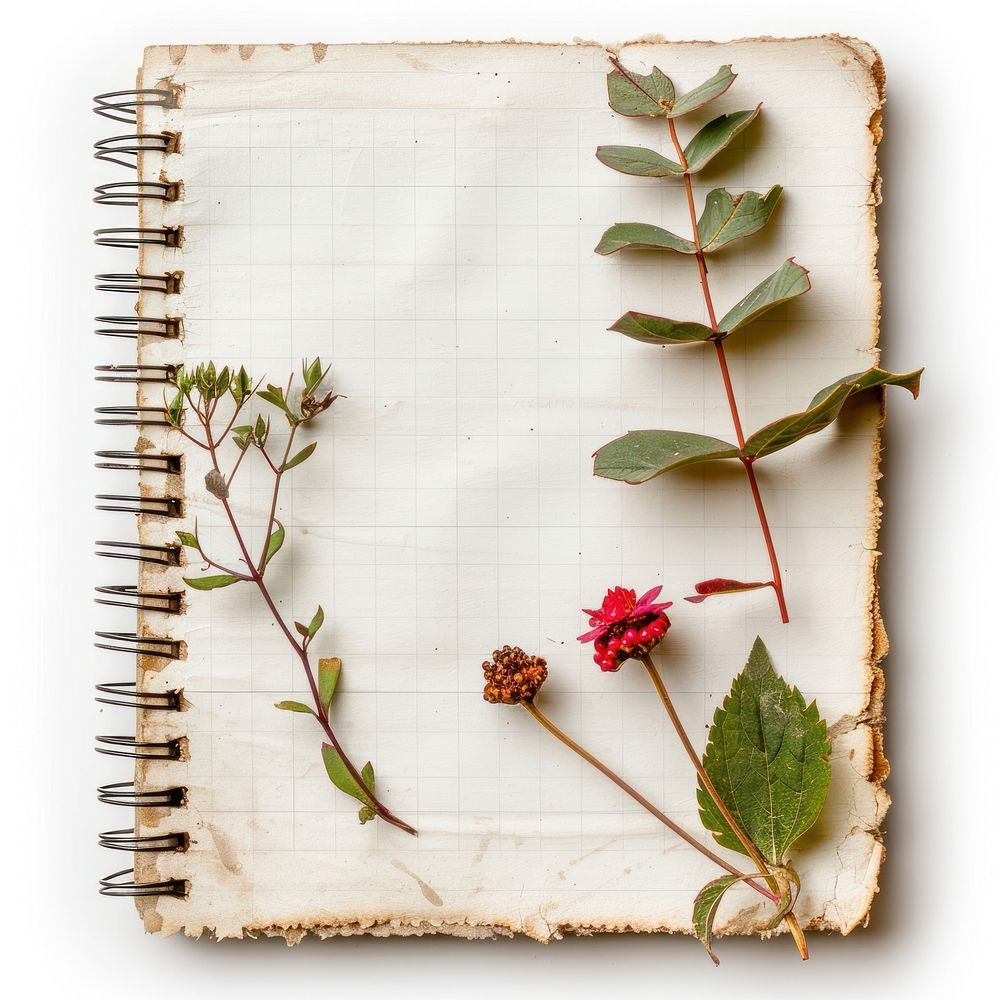 Cottagecore notebook paper art flowers | Free Photo - rawpixel