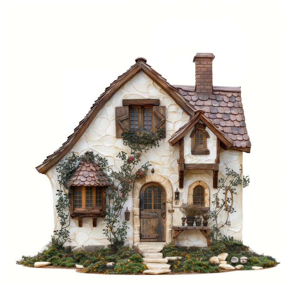 Cottagecore real cottage architecture house | Free Photo - rawpixel