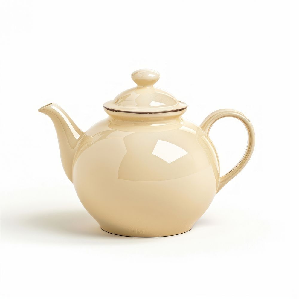 Cottagecore teapot beige cookware pottery. | Free Photo - rawpixel