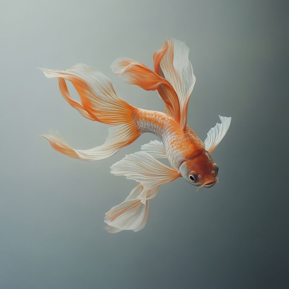 Siamese fighting fish goldfish photography | Free Photo - rawpixel