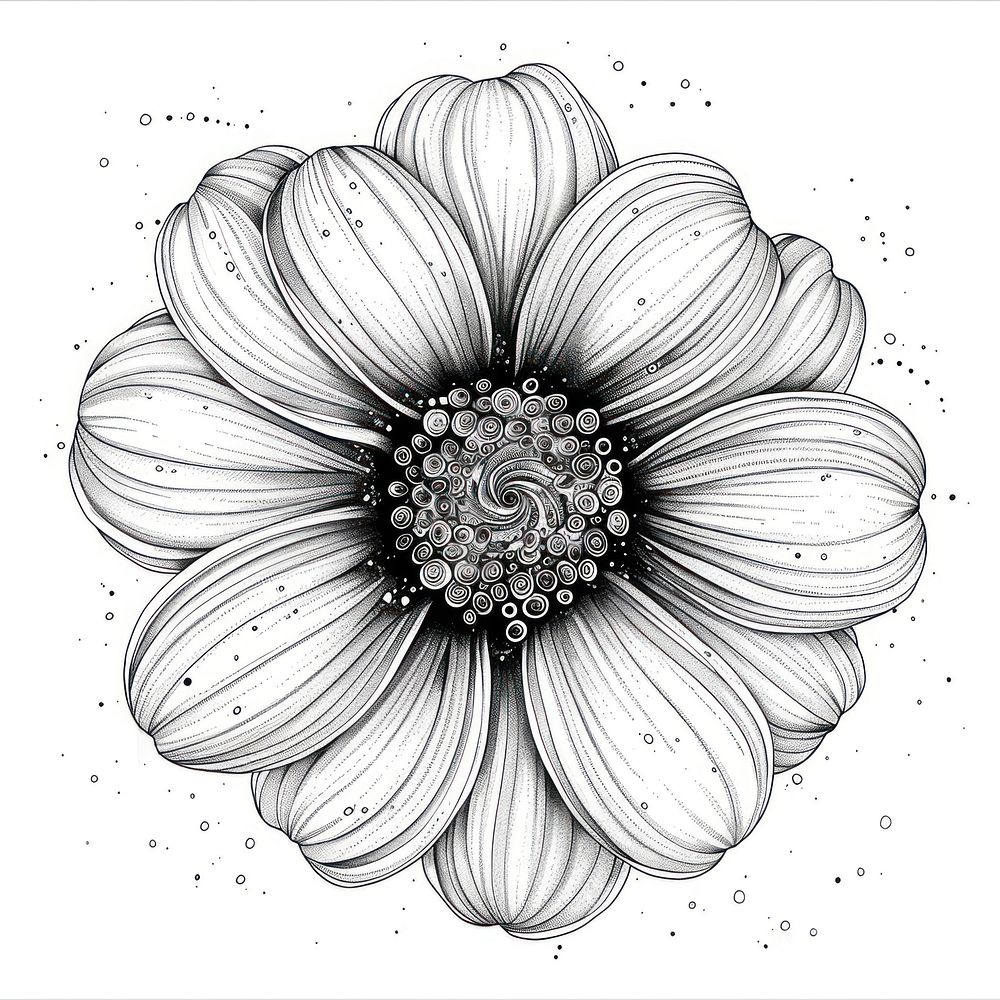Celestial illustration Flower Galaxy Swirls | Free Photo Illustration ...