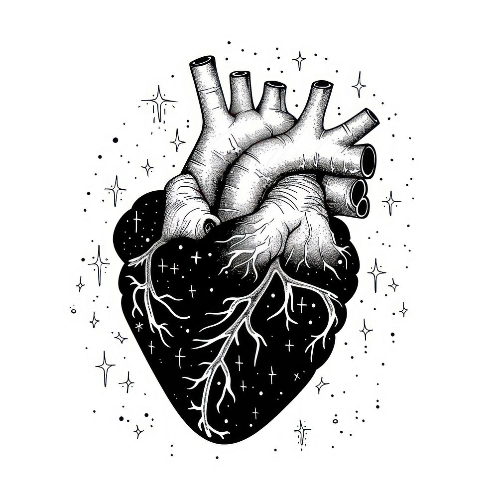 Celestial illustration Heart Nebulae heart | Free Photo Illustration ...