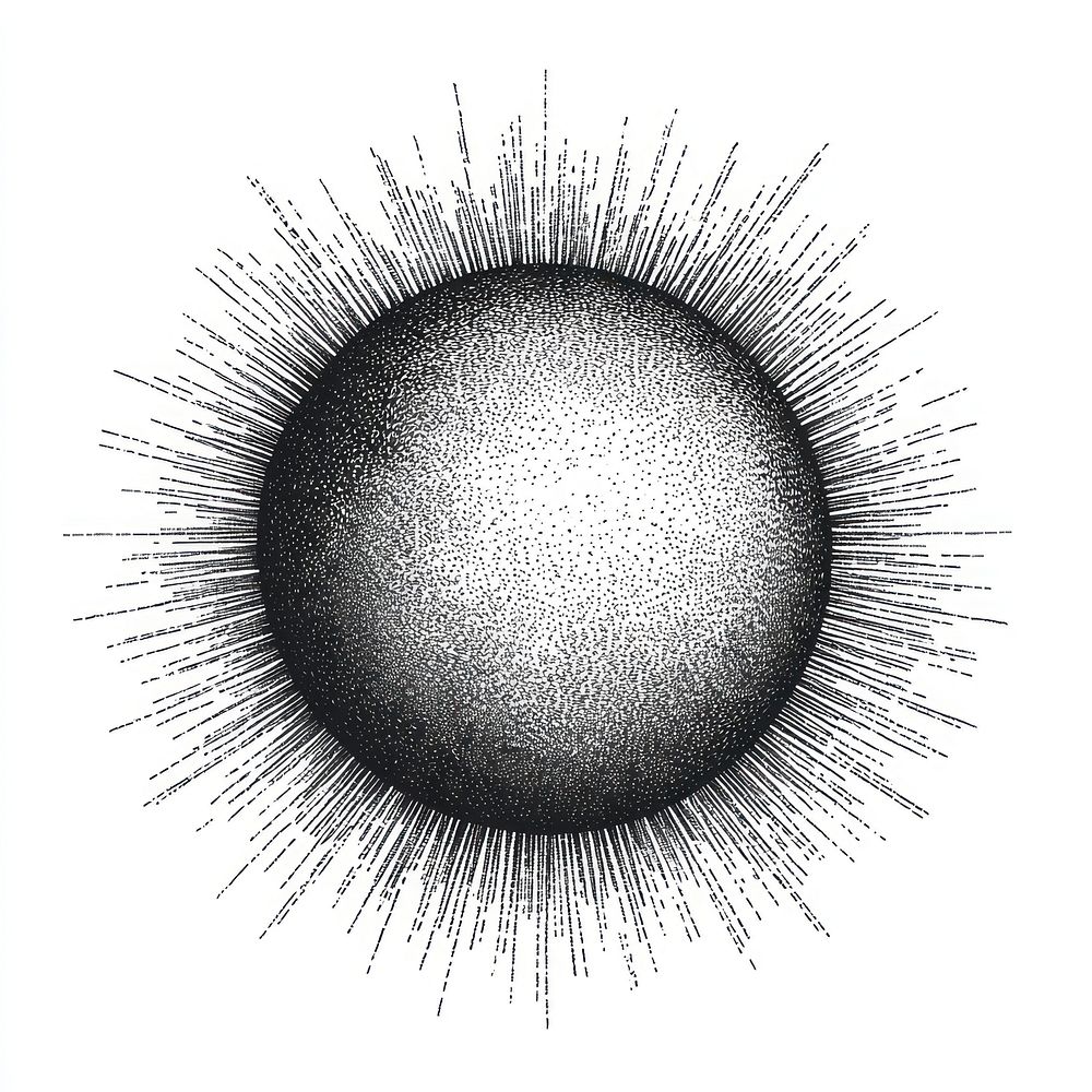 Sun retro photocopy stipple effect | Free Photo Illustration - rawpixel