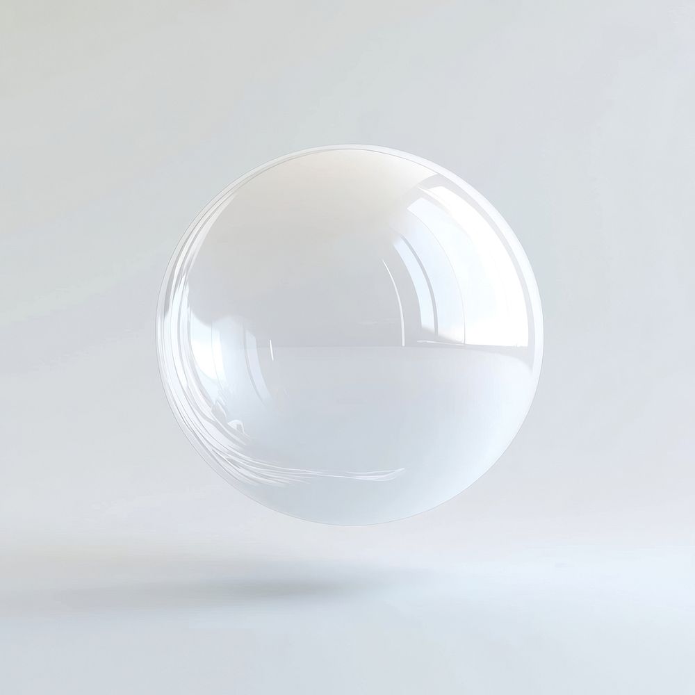Floating translucent sphere art transparent | Free Photo Illustration ...