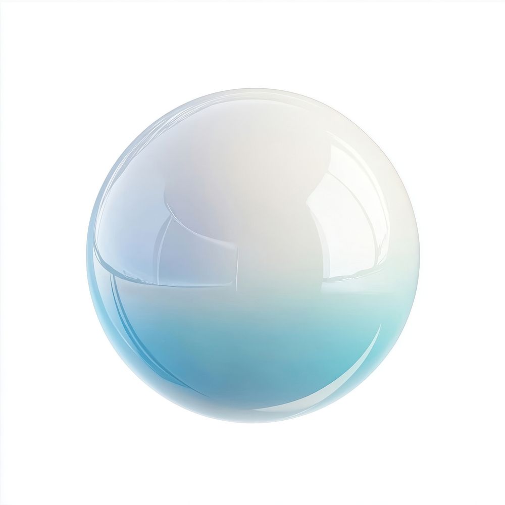 Floating translucent sphere illustration glossy | Free Photo ...