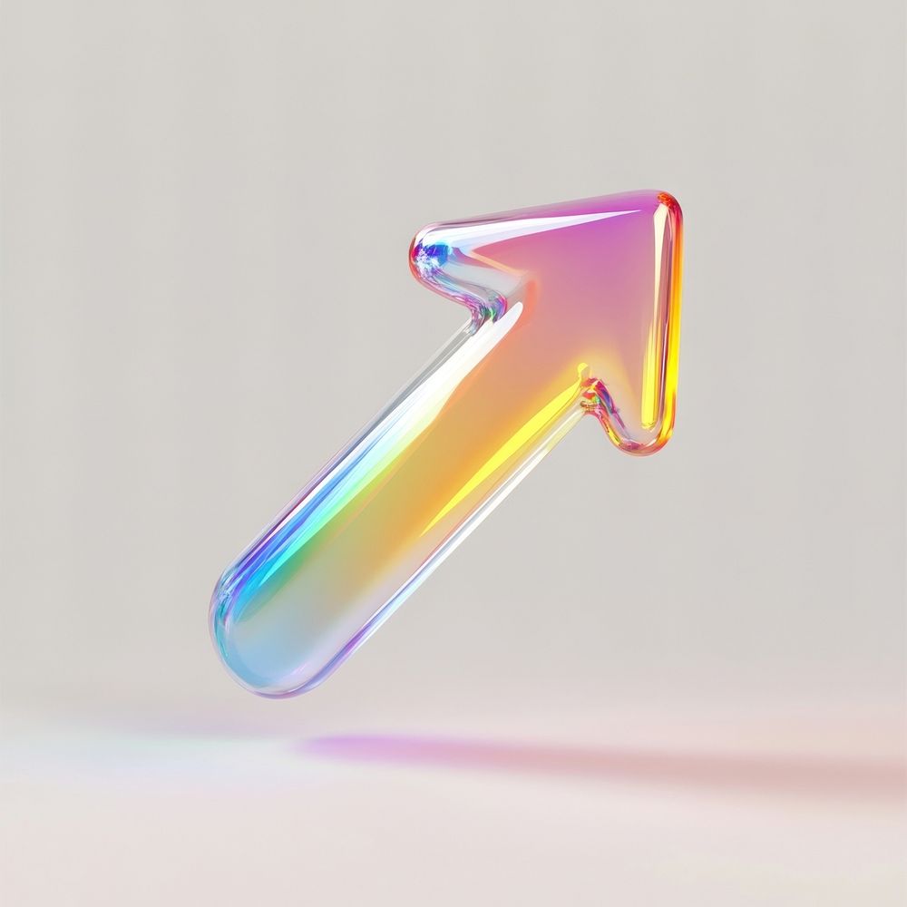 3D arrow shape Icon illustration | Free Photo Illustration - rawpixel