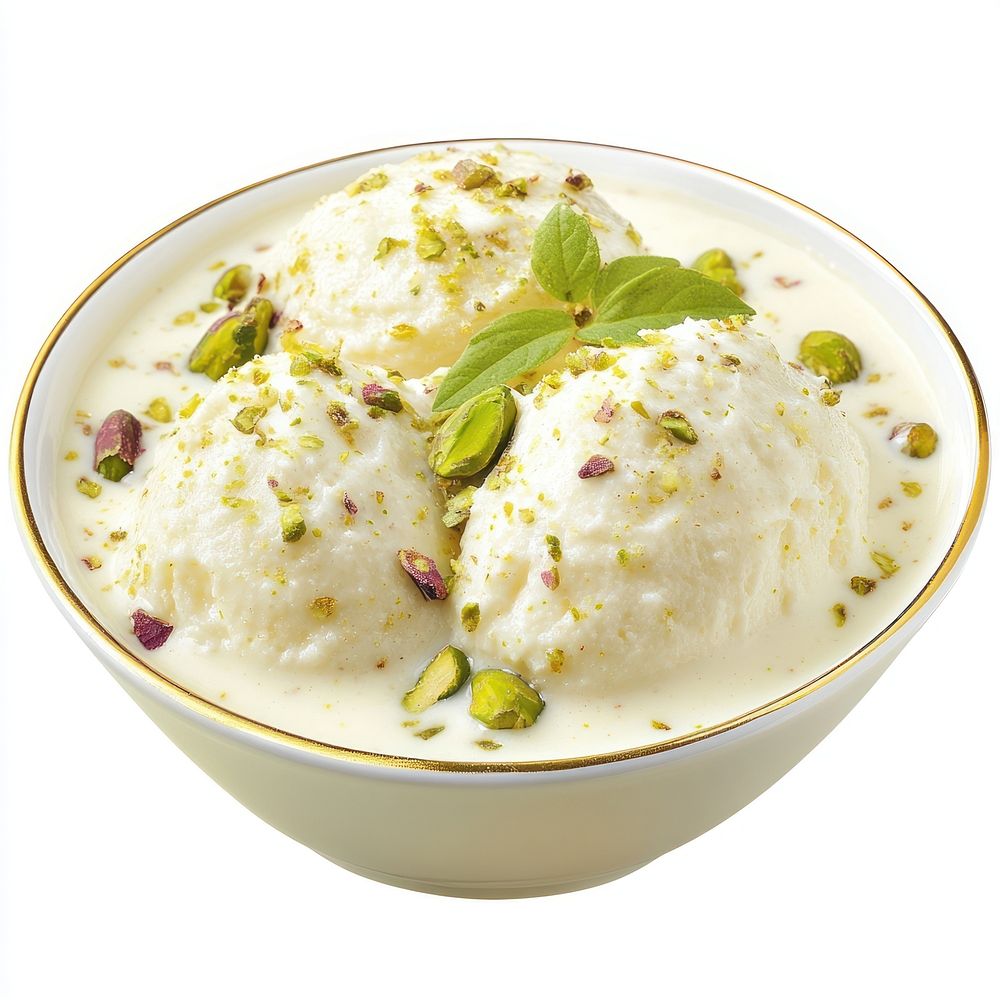 Ras Malai dessert pistachios indian. | Free Photo - rawpixel
