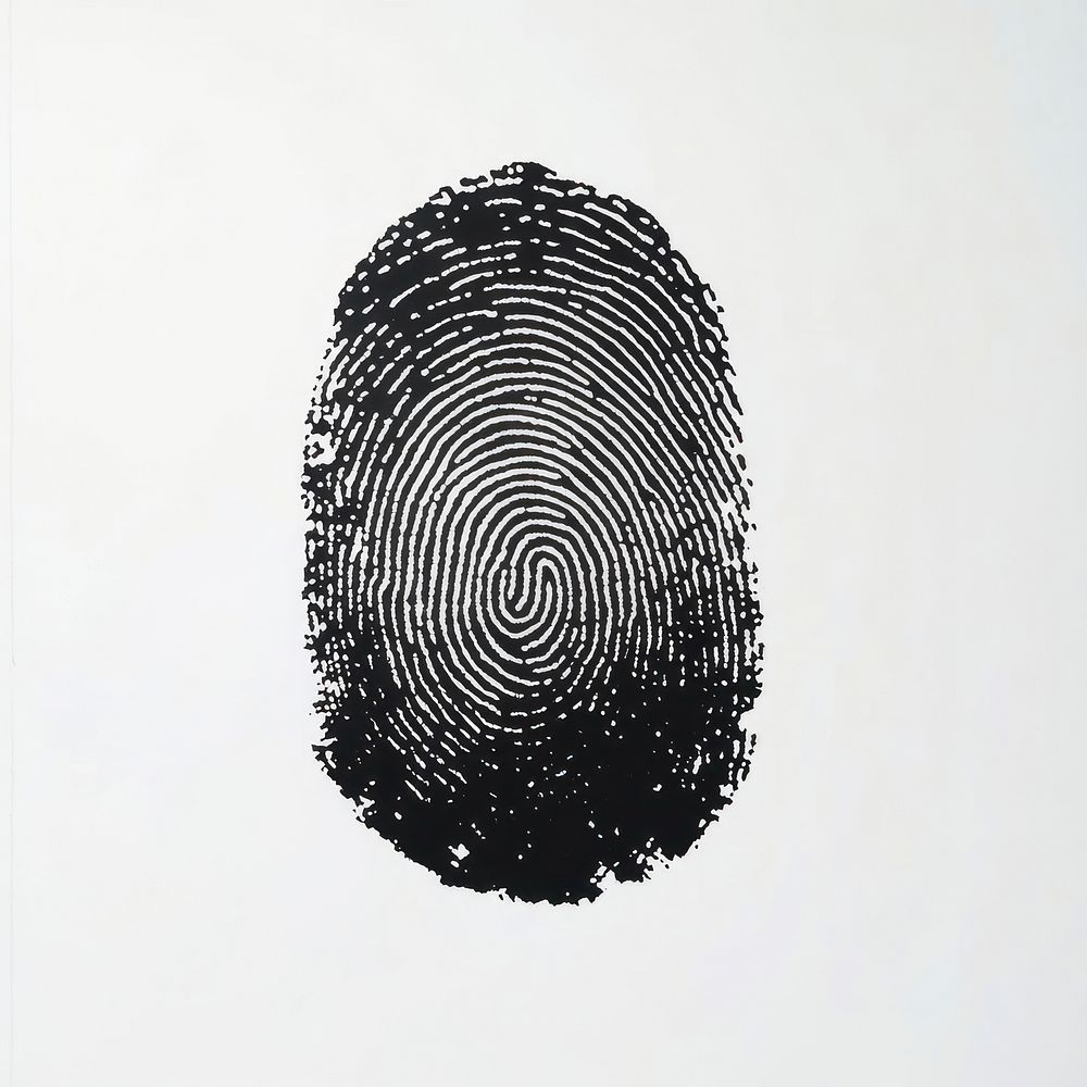 Black ink fingerprint image black | Free Photo - rawpixel
