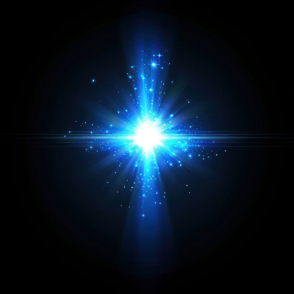 blue glowing light effect flare | Free Photo Illustration - rawpixel