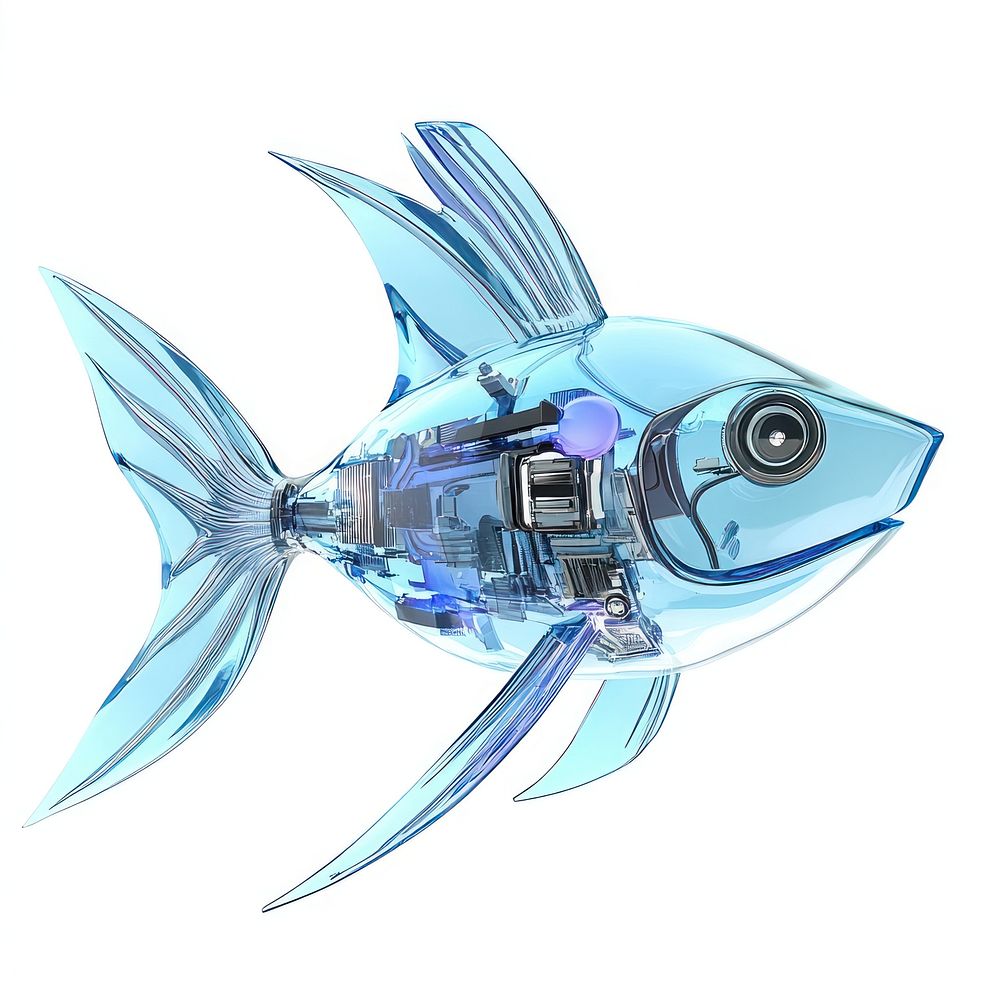 A fish intelligence futuristic technology. | Free Photo Illustration ...