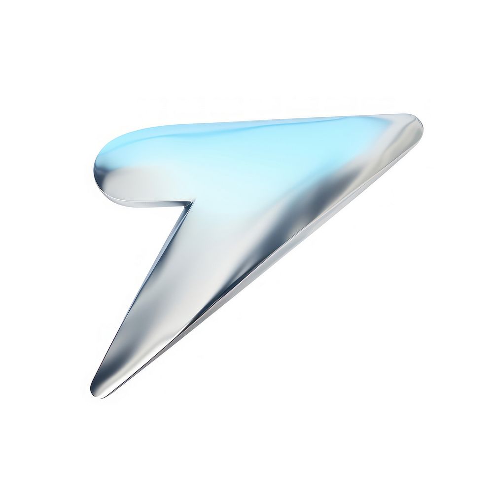 Y2k chrome mouse cursor metallic | Free Photo Illustration - rawpixel
