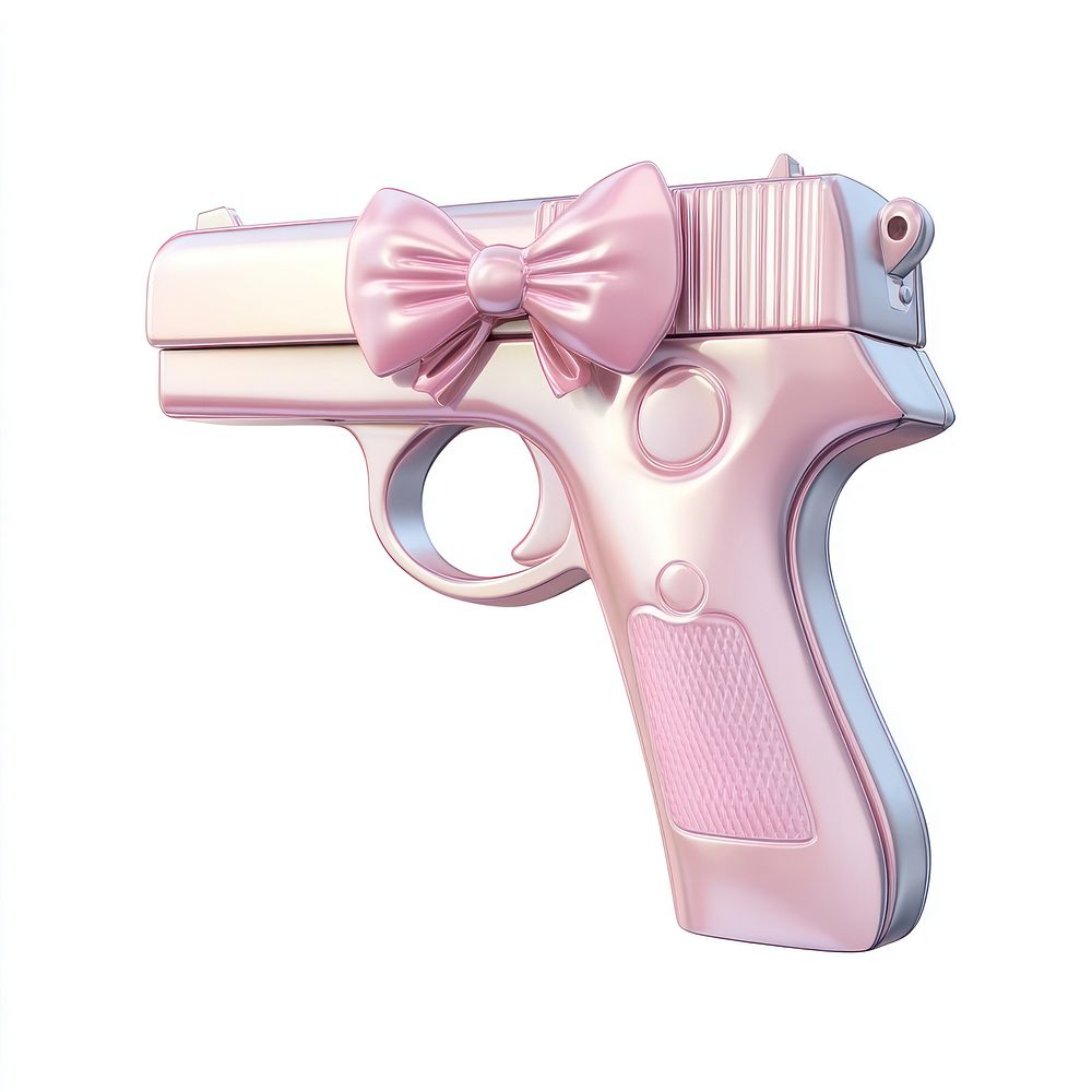 3d coquette gun feminine firearm | Free Photo Illustration - rawpixel