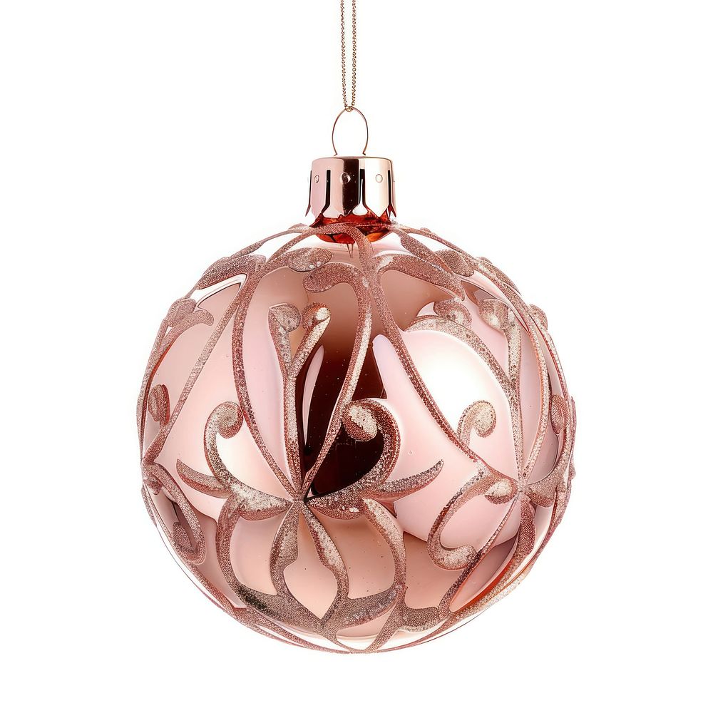 Decoration ball rose gold christmas | Free Photo - rawpixel
